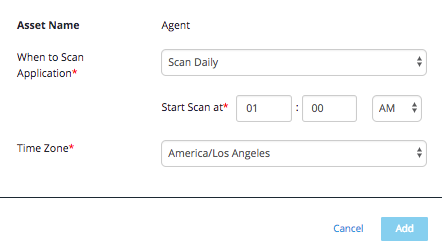 Scheduling a Scan :: WhiteHat Security Docs