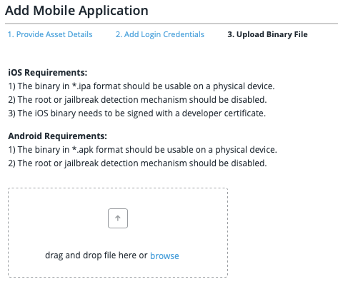 Cloud Mobile Upload :: WhiteHat Security Docs